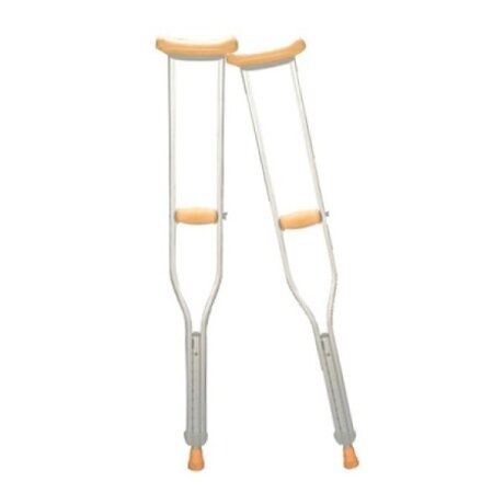 Set 2 carje din aluminiu cu sprijin subaxilar, marimea L - Alhena Store